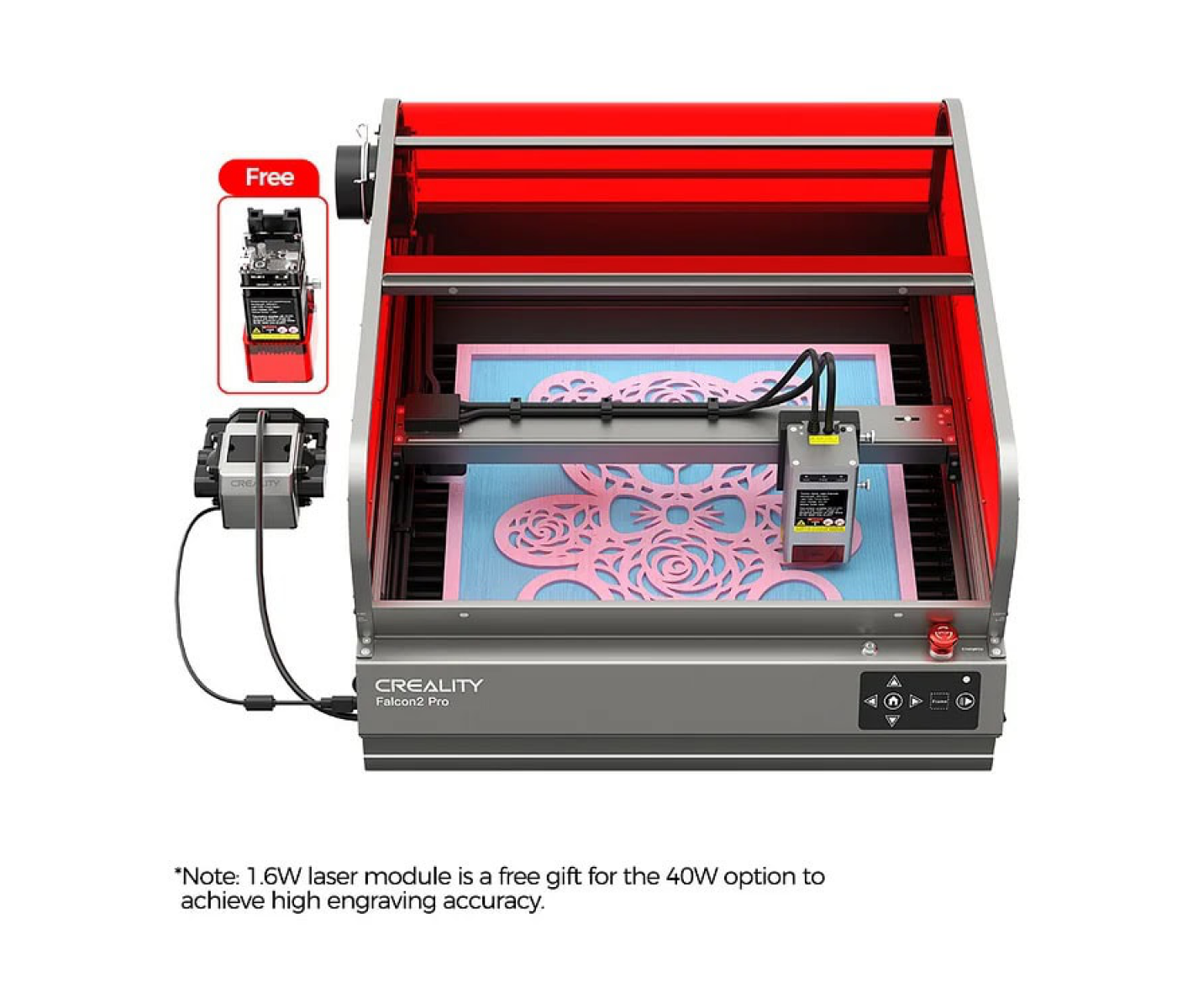 Creality Falcon2 Pro 40W Laser Cutting and Engraving Machine