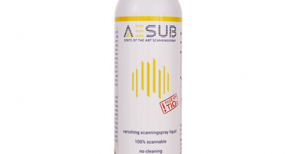 AESUB Yellow liquid spray for 3D scanning
