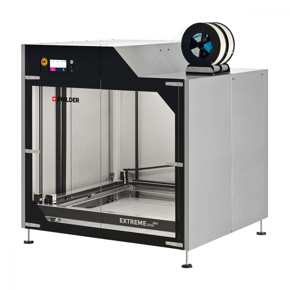 Builder Extreme 3000 PRO 3D Printer With Built-In UPS