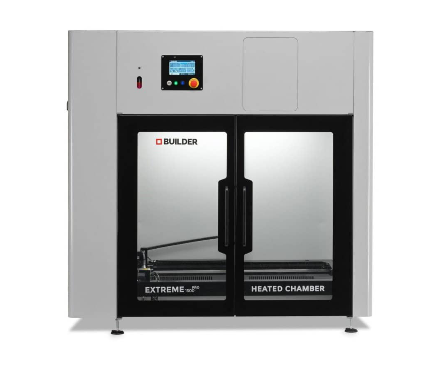 Builder Extreme 1500 PRO HC is a high-quality 3D printer