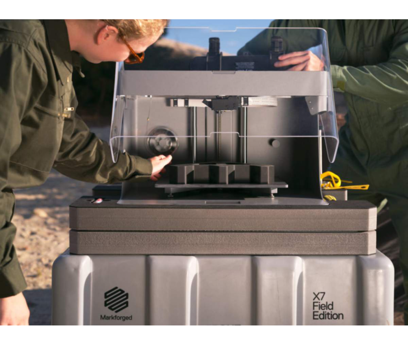 Markforged X7 Field Edition | 3D Print Anywere You Need