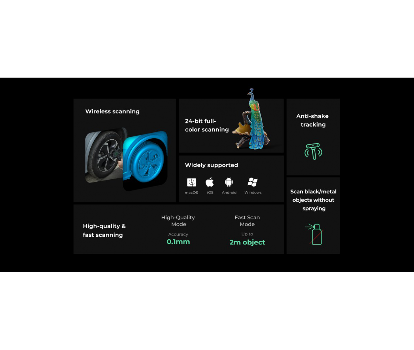 Creality CR-Scan Ferret Pro is a lightweight scanner