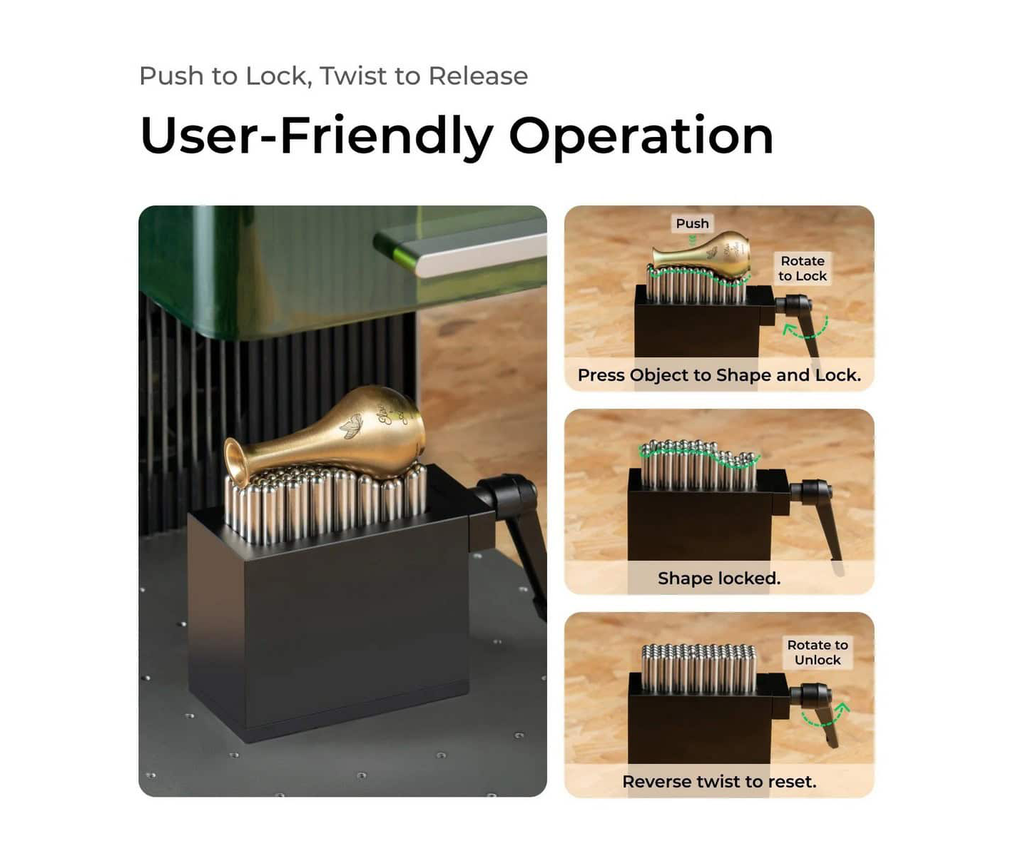 xTool Flexible Fixture for laser engravers