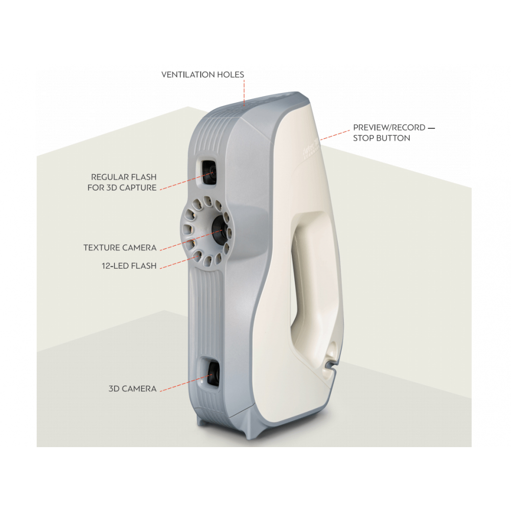 Artec Eva 3D scanner is versatile, portable and convenient