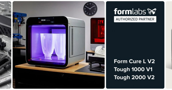 Новинки Formlabs: Tough смоли та Form Cure L V2