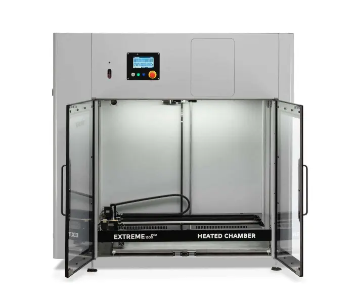 Builder Extreme 1500 PRO HC is a high-quality 3D printer