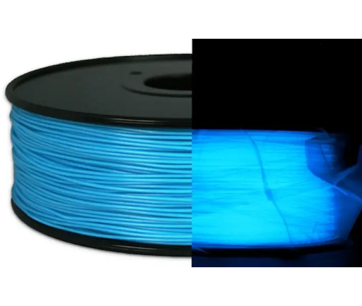 Luminescent plastic for FDM 3D printers