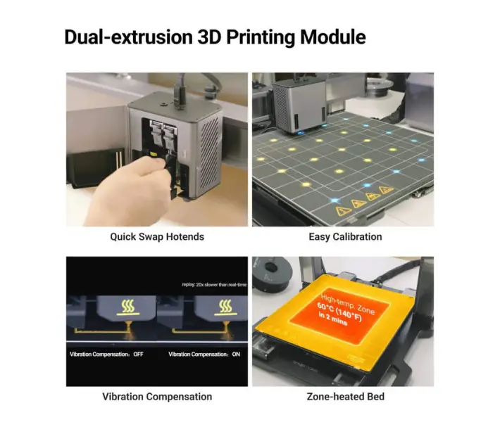 3D printer with laser engraver & CNC Snapmaker Artisan Premium