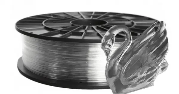 Пластик PMMA KLEMA 1,75 мм для 3D друку найпрозоріший філамент