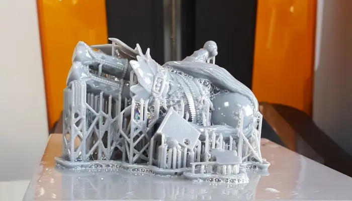 3D printing SLA/LFS super-accurate reproduction of objects!