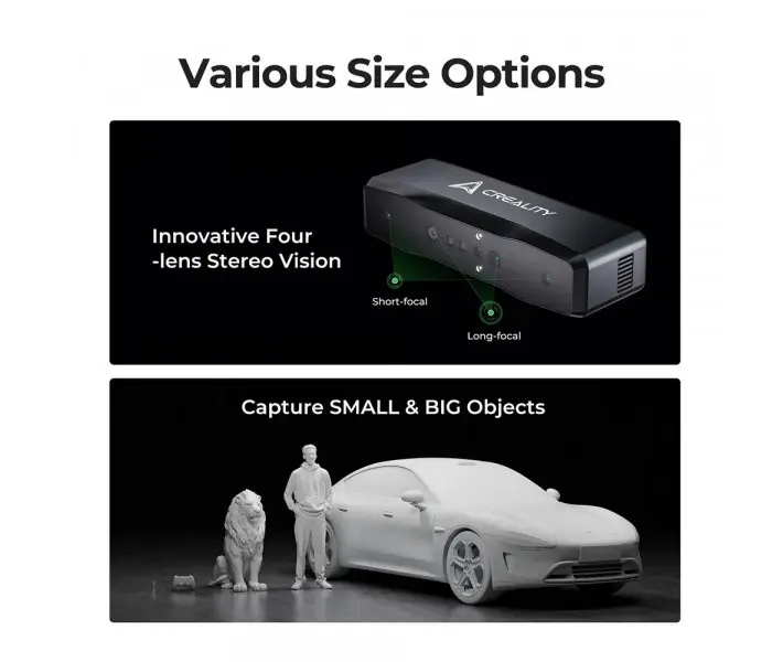 Creality Otter Lite Handheld 3D Scanner at a Budget Price