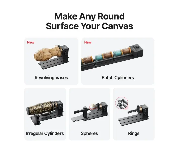 xTool RA3 Rotary Axis
