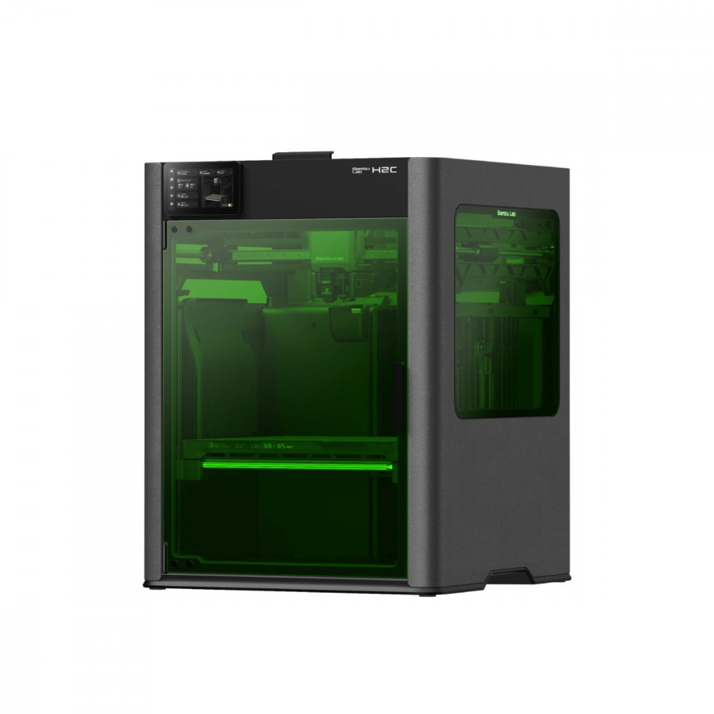 Bambu Lab H2C Combo: Multicolor 3D Printing | 3DDevice