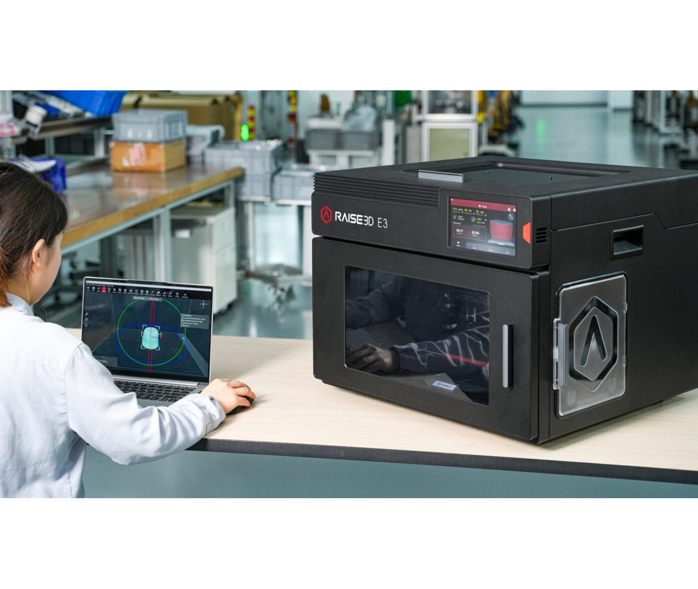 Raise3D E3 3D Printer Full Package - 3DDevice