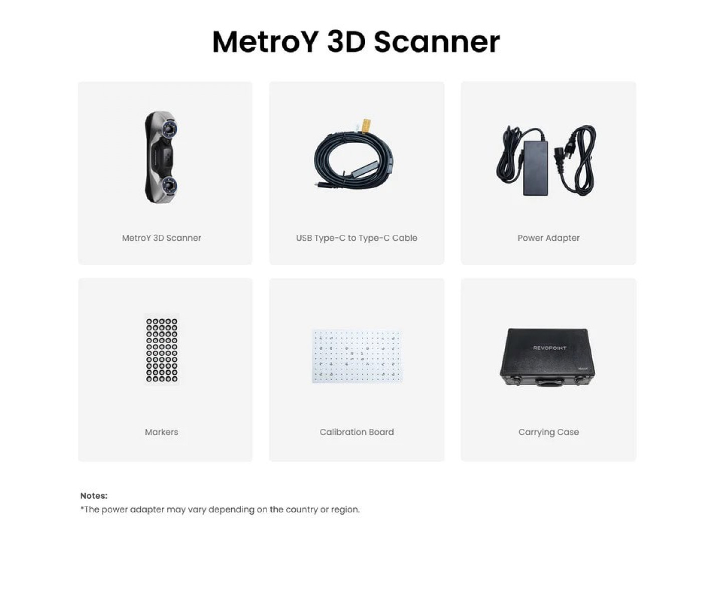 Buy Revopoint MetroY 3D Scanner - Precision & Price | 3DDevice