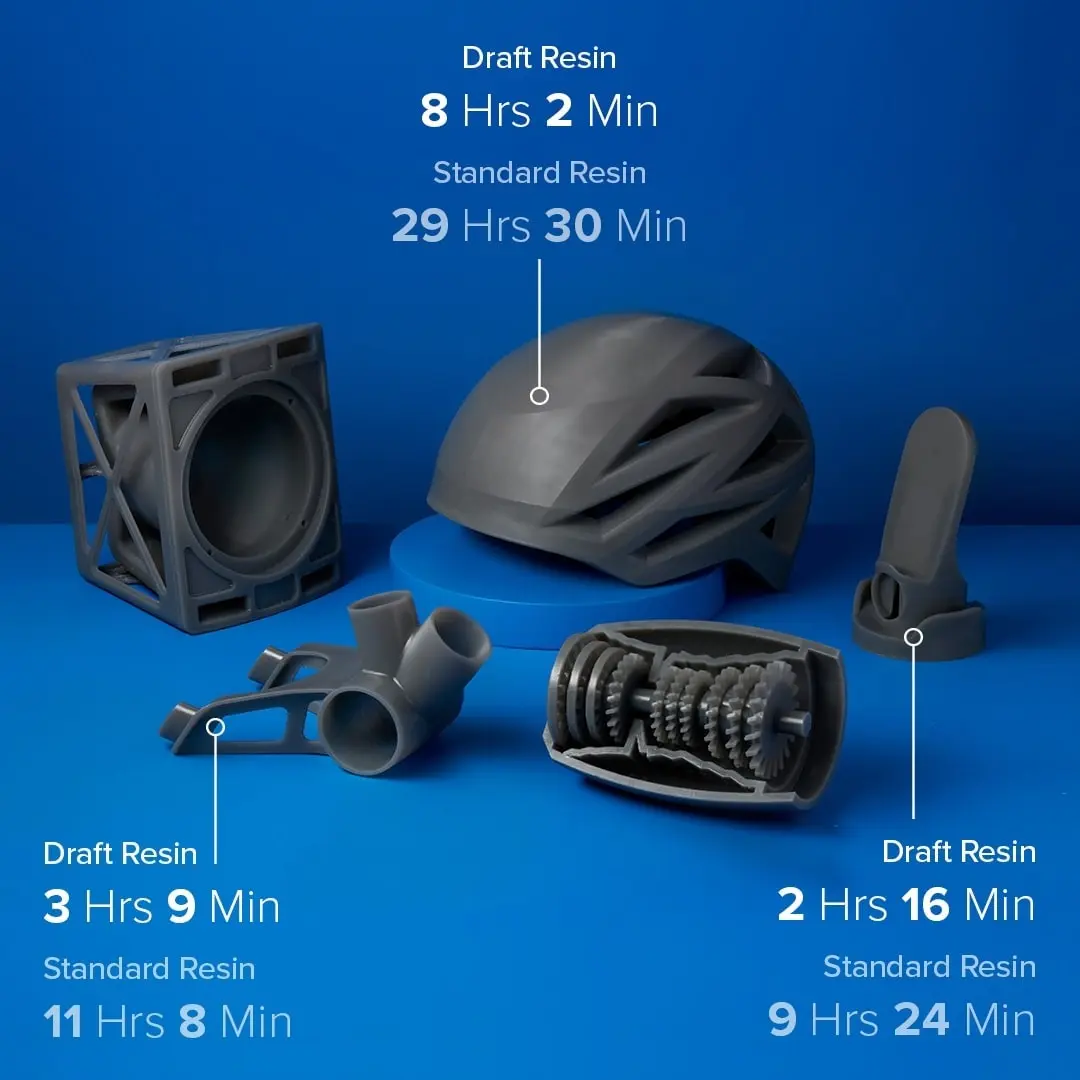 Смола Draft Resin великий об'єм для 3Д-друку