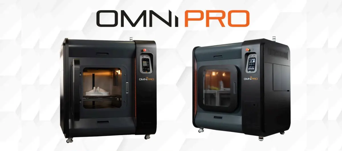 Omni PRO production 3D printer for various tasks