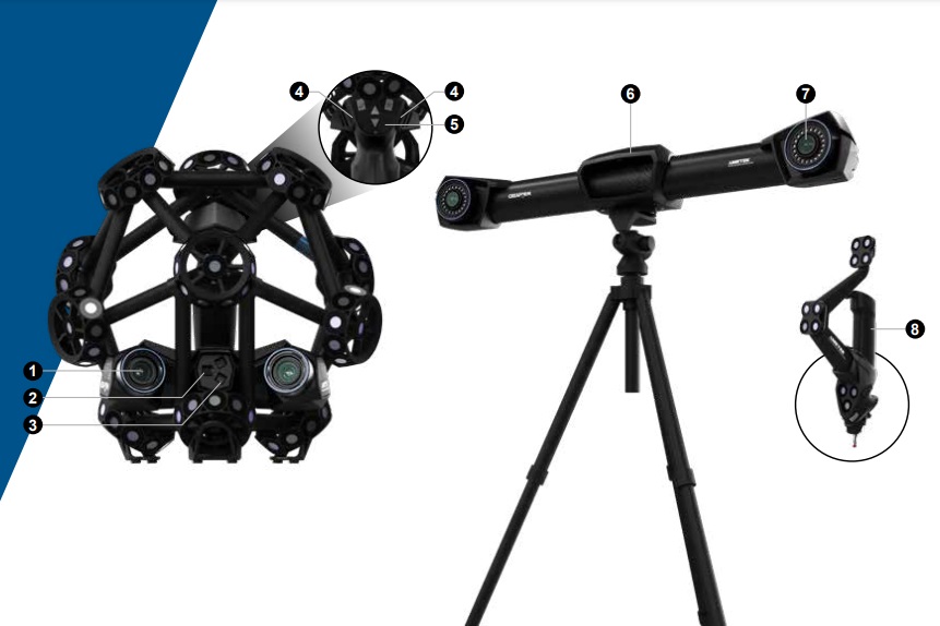 Metrological 3D scanner MetraSCAN laser ultra-precise buy